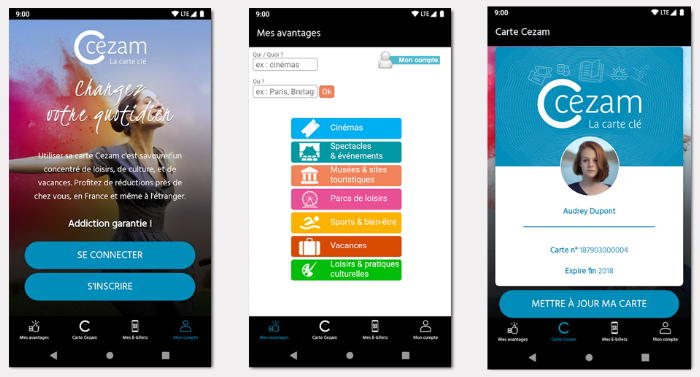 2024 : la digitalisation des cartes CEZAM - GAS67
